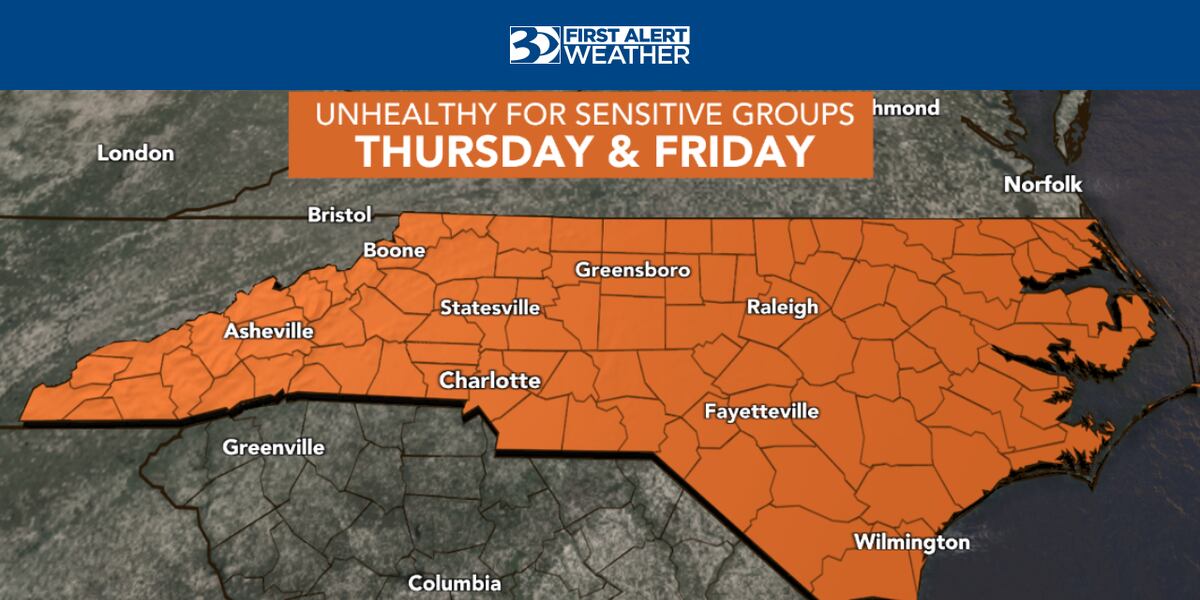 Code Orange Air Quality Alert Remains In Place Through The Workweek