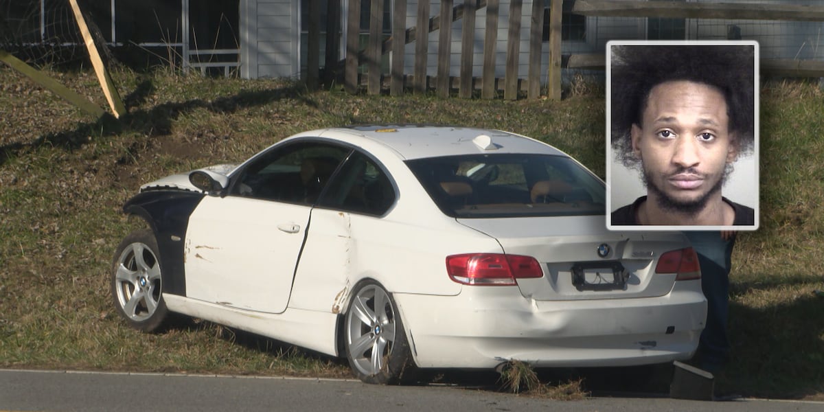 Man Arrested Found With Drugs After Chase Begins In Cabarrus Co Ends